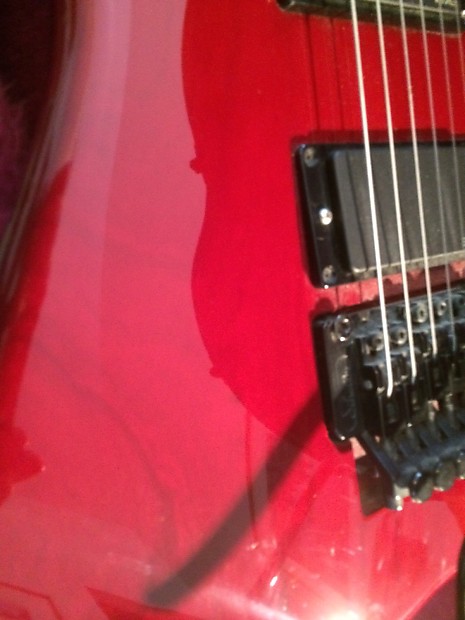 Warmoth Musiclander Burgandy | Reverb