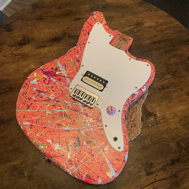 Loaded Squier Affinity Jazzmaster Custom body - Tom DeLonge | Reverb