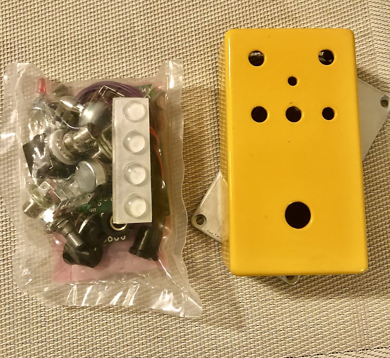 BYOC El distorto segundo guitar pedal kit 2022 - sunset | Reverb