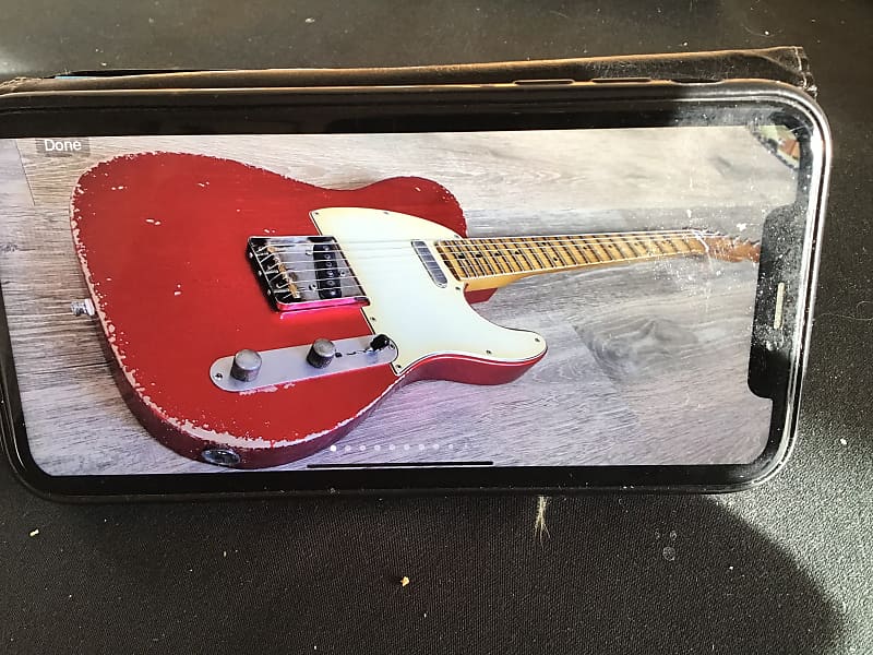 Fraser VTS Light Relic ‘60s Telecaster 2021 - Candy Apple | Reverb