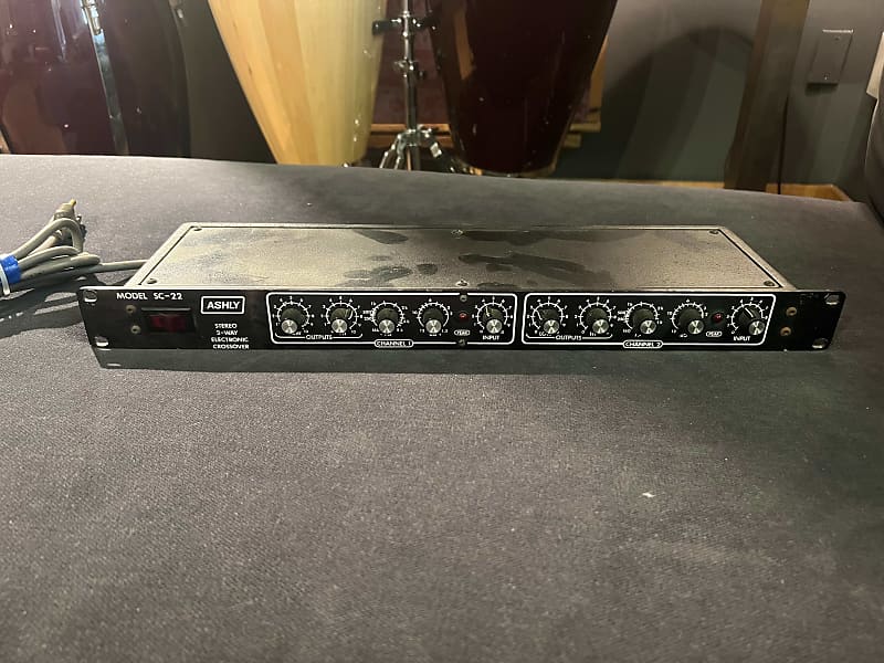 Ashly SC22 Stereo Two-Way Electronic Crossover | Reverb