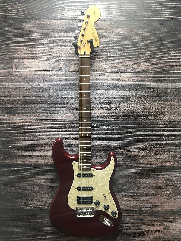 Squier Stratocaster HSS Electric Guitar (Nashville, | Reverb