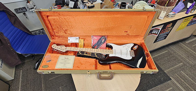 USA 2019 Fender Eric Clapton "Blackie" Iconic Stratocaster | Reverb