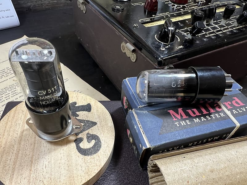 Mullard Matched pair MULLARD 6v6gt / Cv511 power tubes NOS - | Reverb