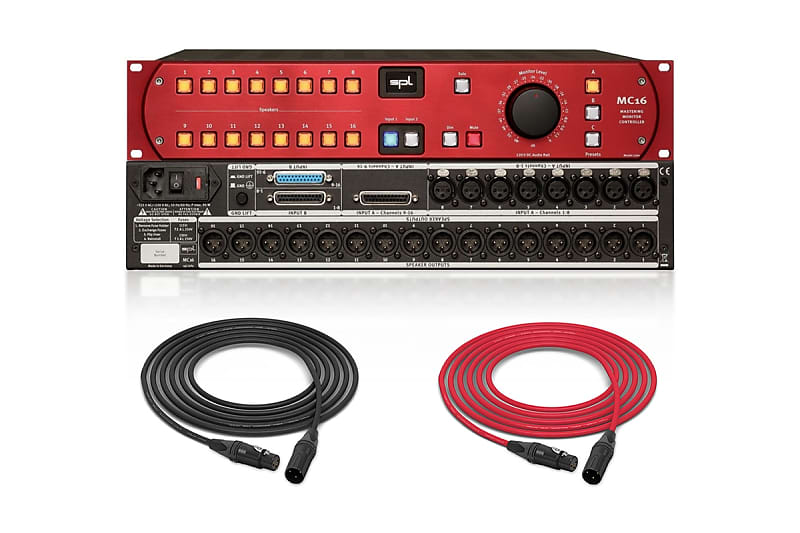 SPL SPL MC16 | 16 Channel Analog Mastering Controller (Red) | | Reverb
