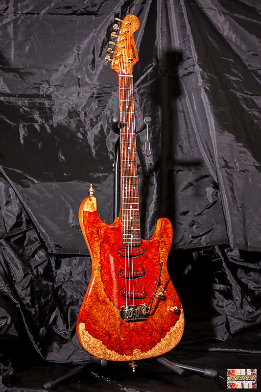NEW Rebel Custom Guitars Forest Fire 2024 Strat | Reverb Australia