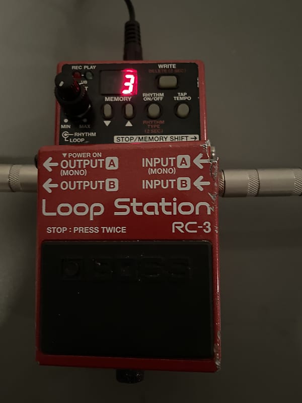 Boss RC-3 Loop Station 2011 w/ TSA MOD - Present - Red | Reverb