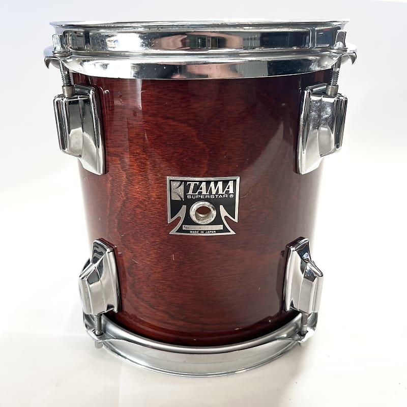 RARE Tama Superstar 8x9 rack tom 1982 Super mahogany | Reverb