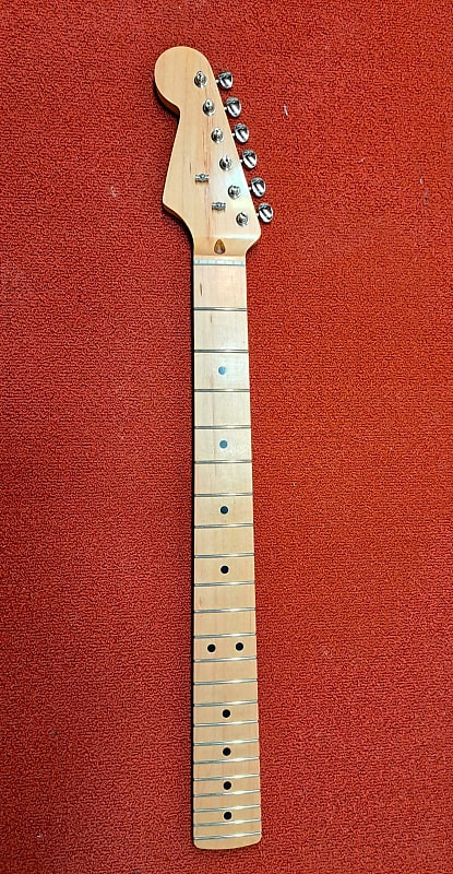 Warmoth Stratocaster Reverse Headstock Maple Replacement Neck | Reverb