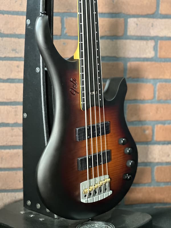 Woodcraft ELECTRIC GUITAR Fretless FeTi Fly JB 5 "Jazz Bass" | Reverb