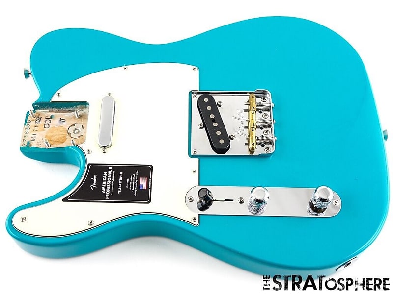 LEFTY Fender American Professional II Telecaster LOADED BODY | Reverb