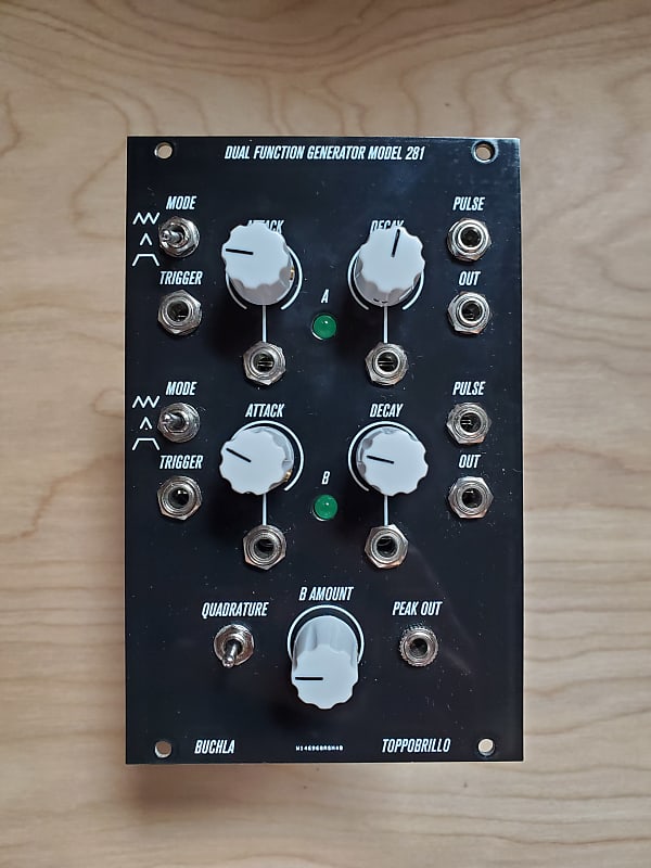 Toppobrillo Dual Function Generator (281DFG) | Reverb