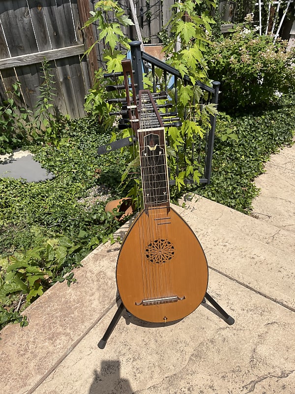 Custom Made USA Baroque Lute 1973 - Natural | Reverb