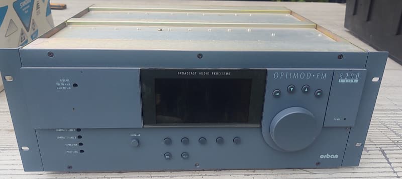 Orban OPTIMOD 8200 FM Audio Processor - 8600 / 8500 | Reverb