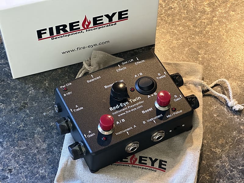 Red Eye Twin Preamp - Boost and DI Box | Reverb