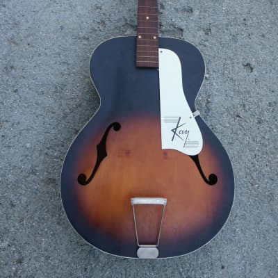 Attic find! Vintage 1950s Kay Acoustic Guitar Archtop | Reverb