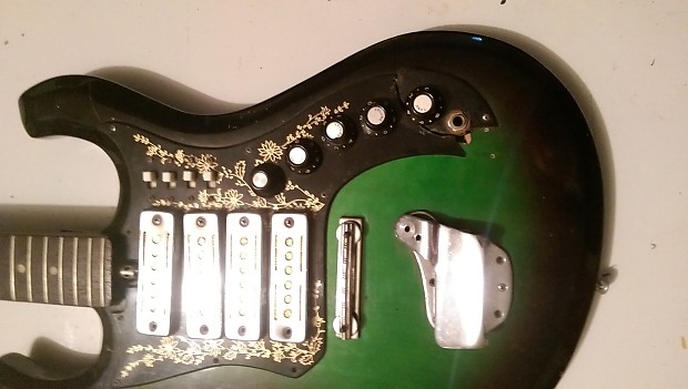 Teisco Mosrite Kawai, Kimberly gold foil 4 pickup greenburst | Reverb