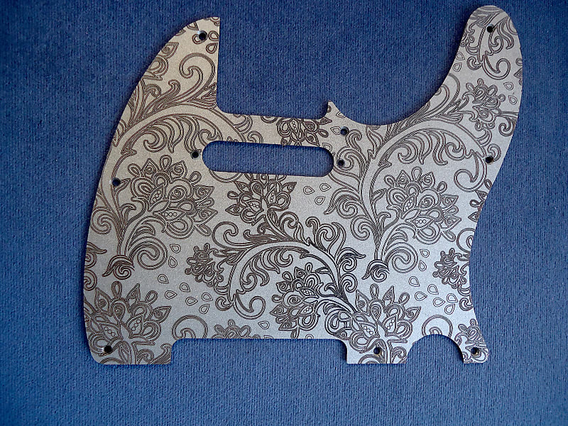 Telecaster scratchplate - Paisley | Reverb
