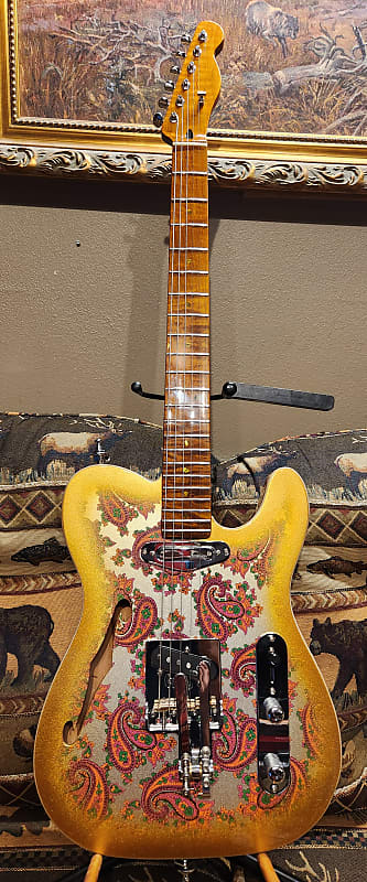 Unique Thin Line Telecaster with Certano Tremolo High Gloss | Reverb