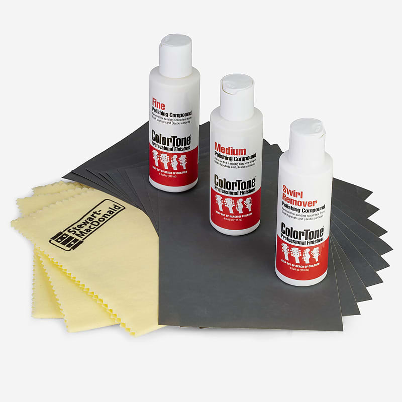 ColorTone Hand Polishing Set with Polishing Compounds, Micro | Reverb