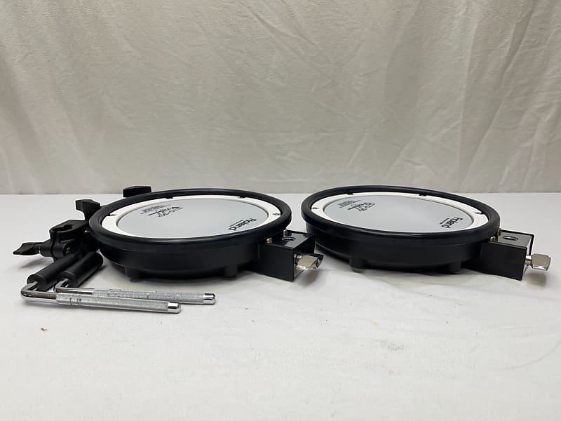 TWO Roland PDX-8 V Dual Trigger Drum Mesh Head PDX8 MOUNTS | Reverb