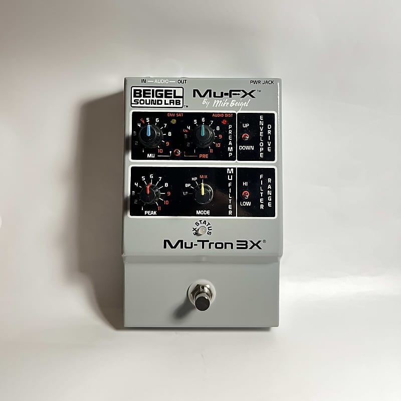 Mu-FX/Beigel Sound Labs Mu-Tron3X Hand Signed by Mike Beigel | Reverb