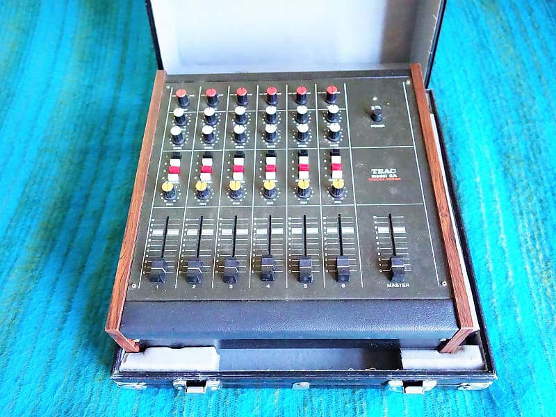 Teac Model 2A Tascam Series - 70's Analog Mixer w/ Flight | Reverb