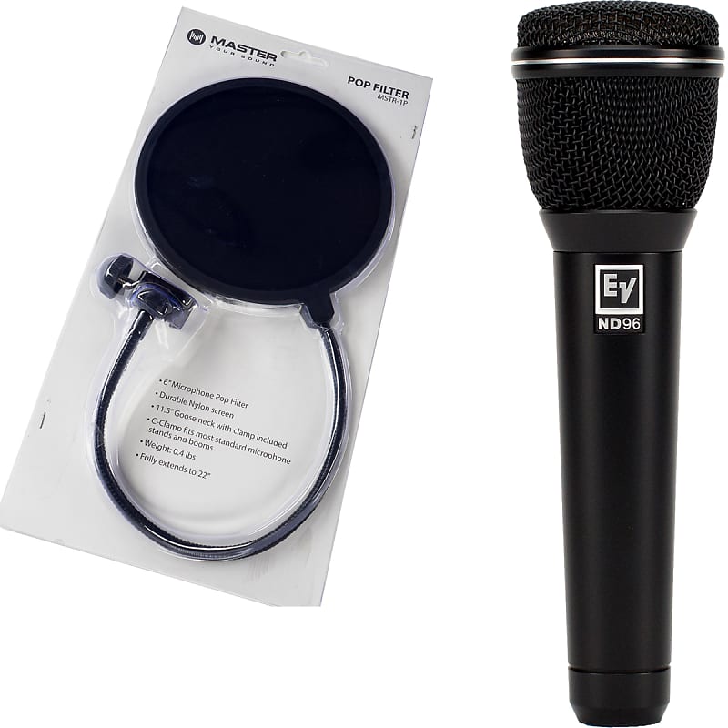 EV Electro-Voice ND96 Supercardioid Dynamic Vocal Microphone | Reverb