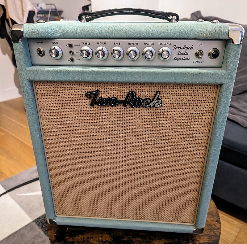 Two Rock Studio Signature Combo 35w in Mint Suede | Reverb UK