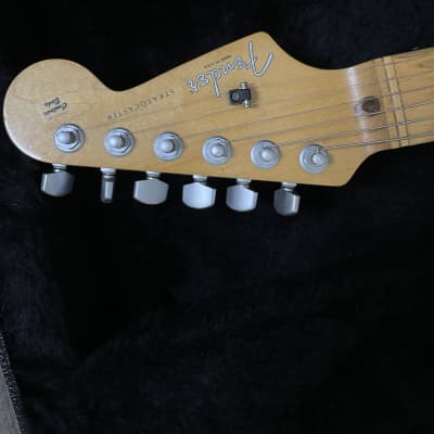 Fender American Stratocaster / Partscaster 2001 Nitro Black | Reverb