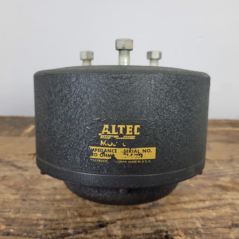 Altec 288C horn 20 Ohm Driver Tested & Functional | Reverb