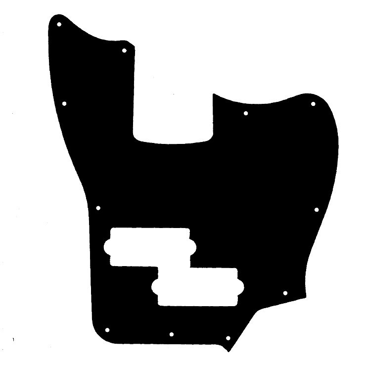 Custom Pickguard For 2019 Squier Vintage Modified Jaguar Bass | Reverb