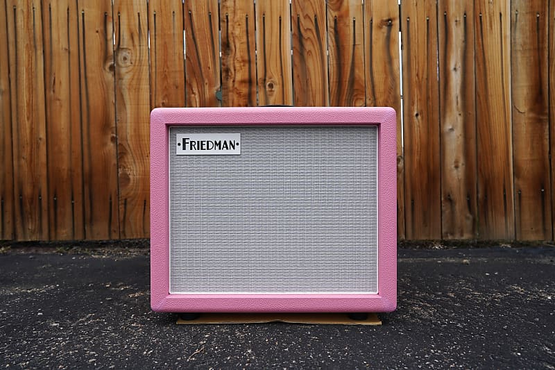 FRIEDMAN 112 Closed Back Pink Tolex 16 Ohm Creamback 1x12 | Reverb