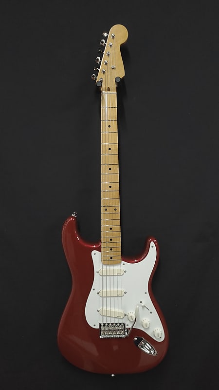 Custom Fender Stratocaster Gilmour-inspired "Red Strat" Candy | Reverb