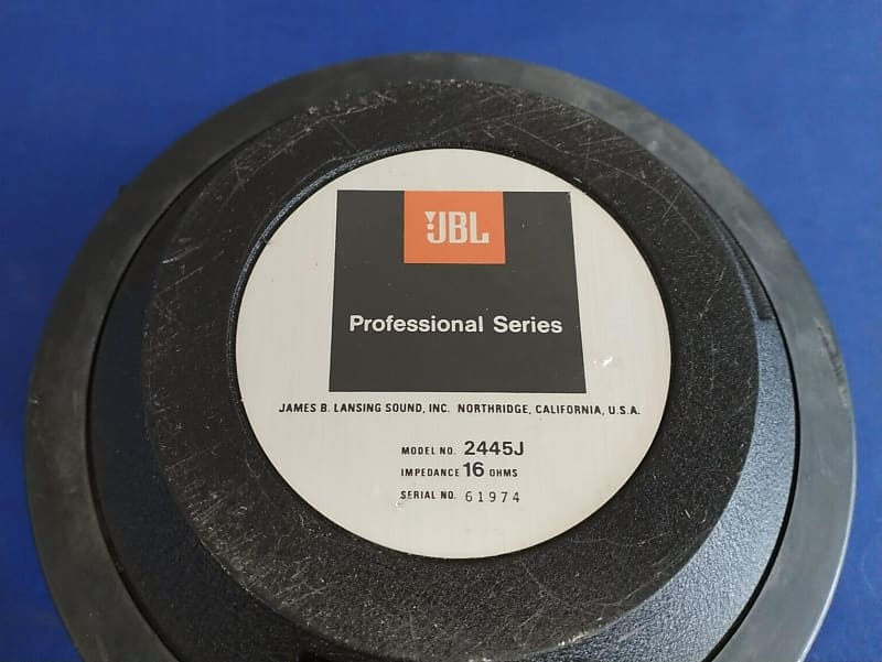 JBL 2445J Pro Series High Frequency Compression Driver 16 | Reverb