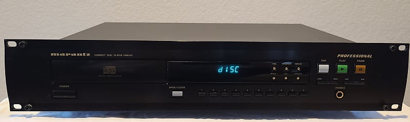 Marantz PM321 Professional Compact Disc (CD) Player - Black | Reverb