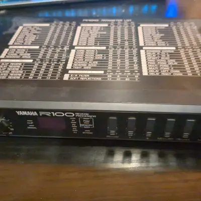 Yamaha R100 Reverb Processor Black | Reverb