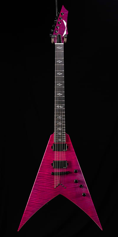 Dean USA Custom Shop Vengeance Flame Top Ultraviolet VMNT | Reverb
