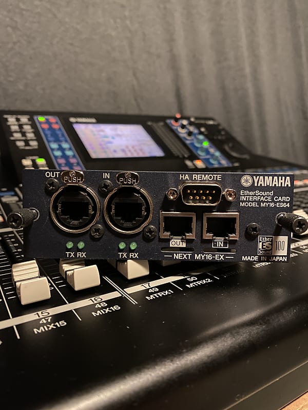 Yamaha MY16-ES64 Ethersound Interface Card - Church | Reverb Australia