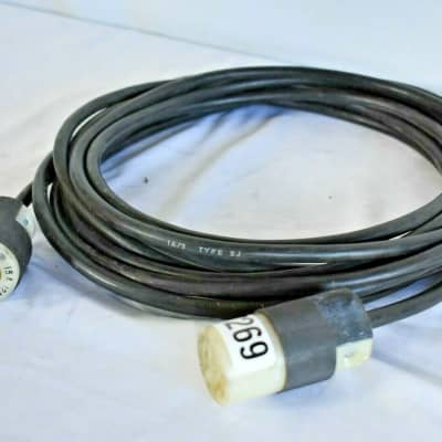 HUBBELL 25FT 15A 125V/10A 250V MALE TO FEMALE POWER CABLE | Reverb