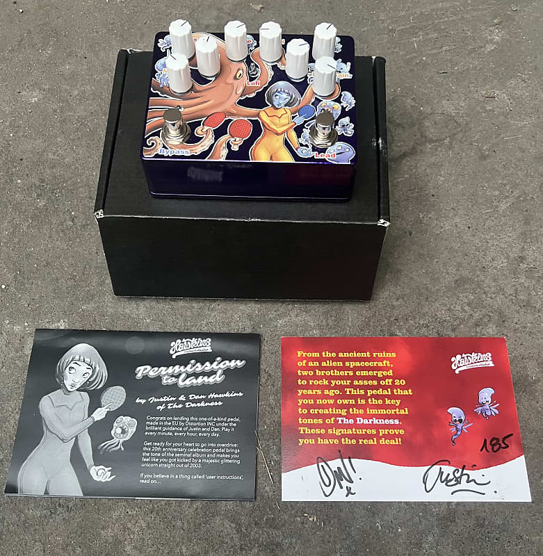 Hawkins Brothers Audio Permission to Land 2023 - Purple | Reverb