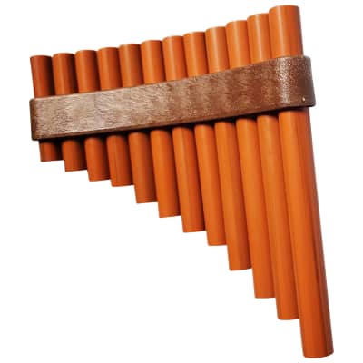 Pan Flute Traditional Musical Flute Instrument-18 keys (B-F) | Reverb