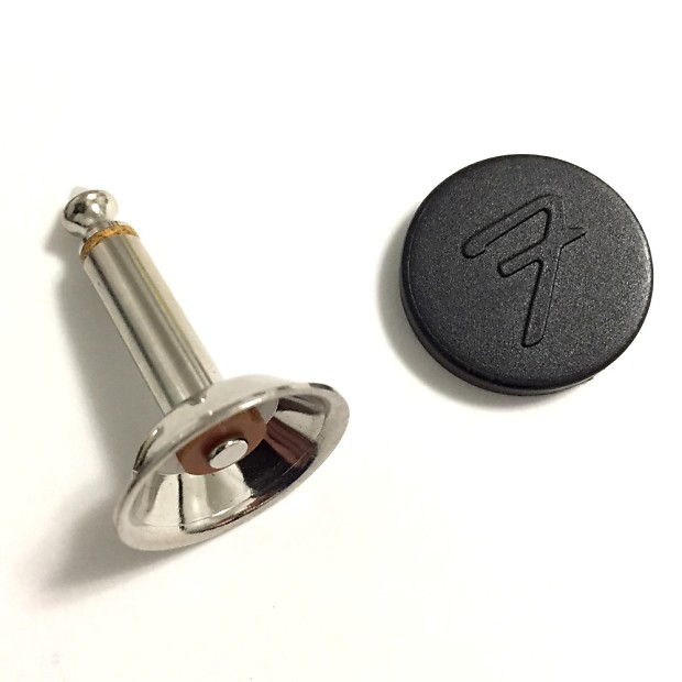 Vintage Fender style Speaker Plug & F Cap | Reverb