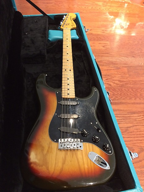 Fender '79 Stratocaster 1979 3 Color Sunburst custom case | Reverb