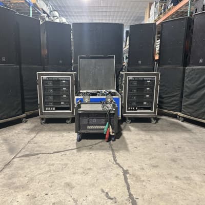 TURN KEY PA SYSTEM! EV X Array Speakers, QSC Amp Racks, Power | Reverb