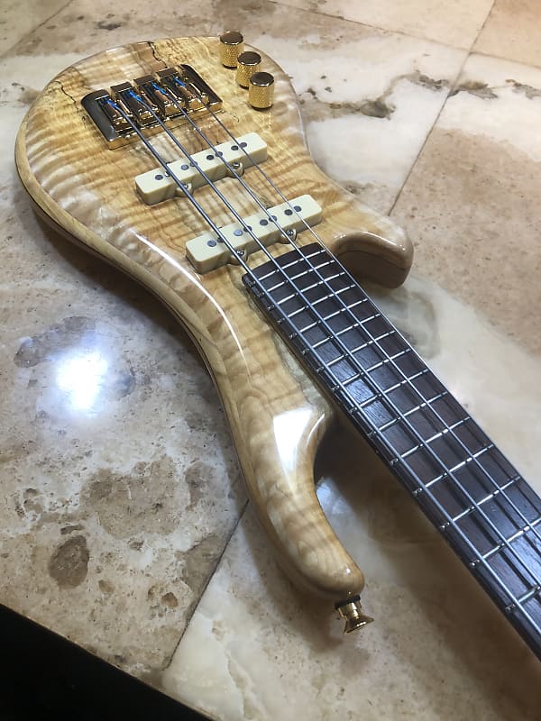 Custom short scale Left handed bass 2025 - | Reverb