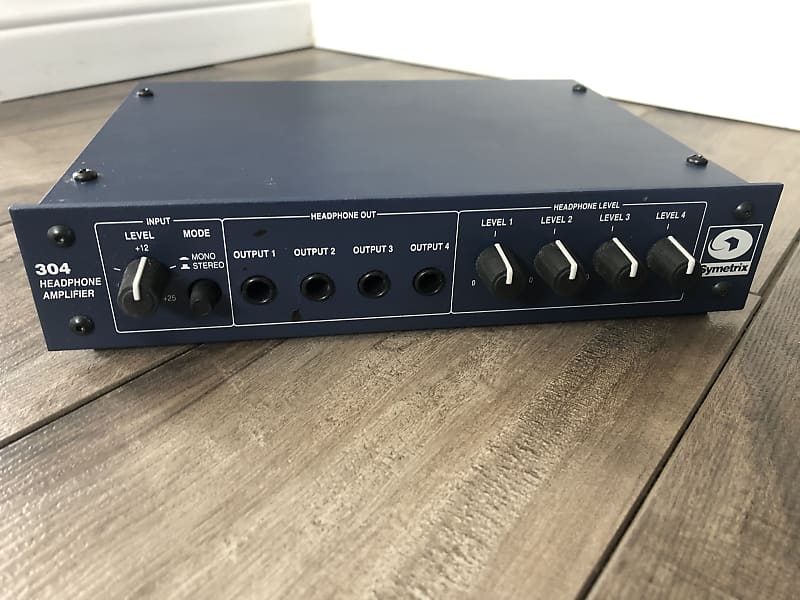 Symetrix 304 Headphone Amplifier 2004 Blue | Reverb