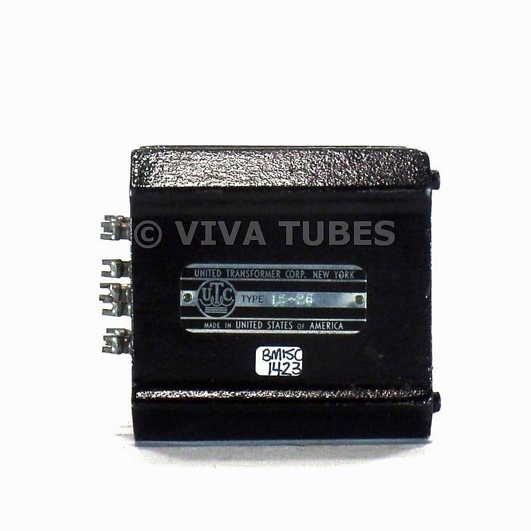 Vintage UTC LS-26 Audio Line Input for 300B Transformer | Reverb