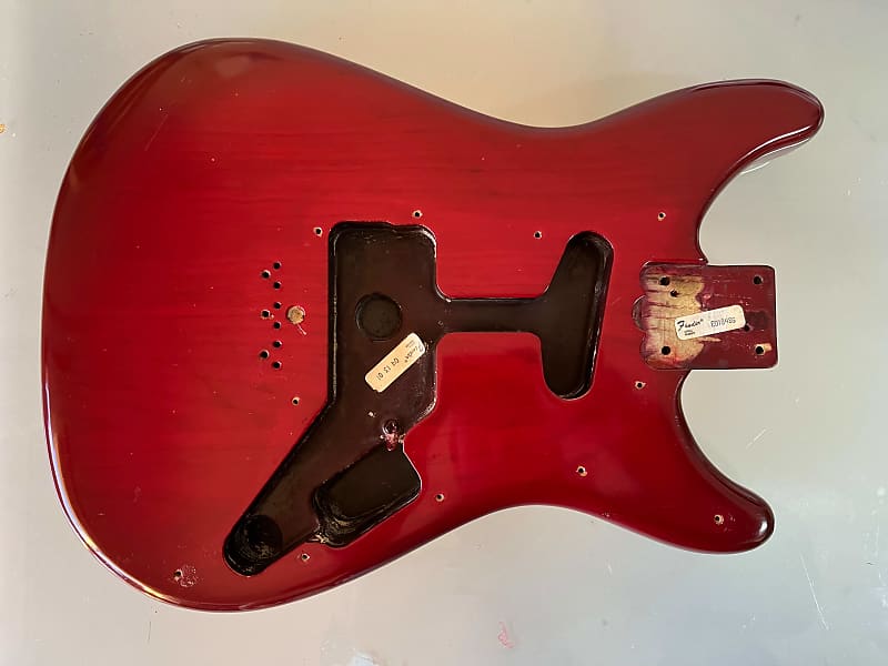 Fullerton Fender Lead II Body 1981 Red, USA | Reverb