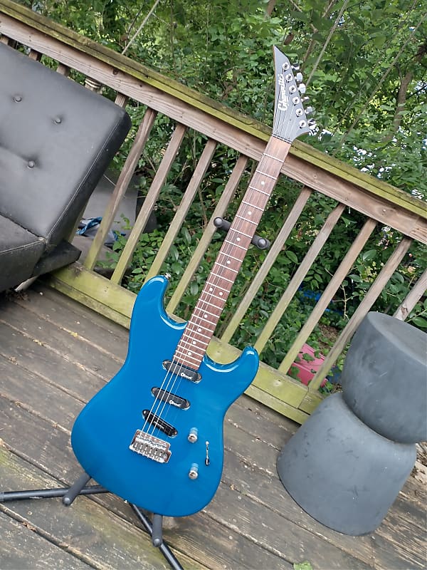 Charvel Charvette Model 300 1990 Blue | Reverb